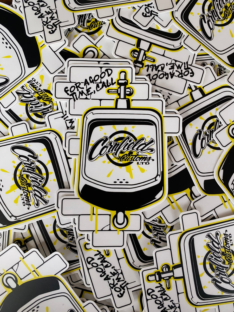 Good time decal – Cornfield customs